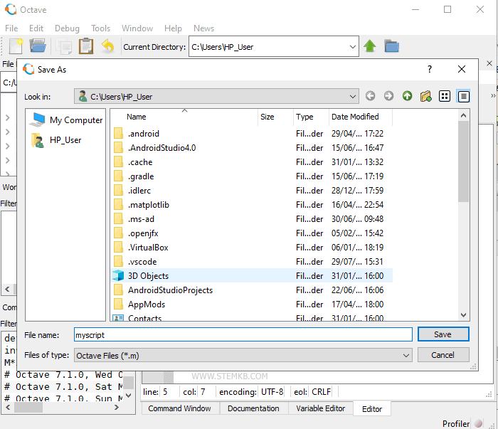 Comment écrire un script en Octave | fr.stemkb.com