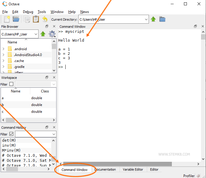 Comment écrire un script en Octave | fr.stemkb.com